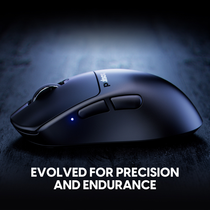 Mouse Gamer Pulsar X3 Medium Black Wireless Ultralight Gaming 55g ...