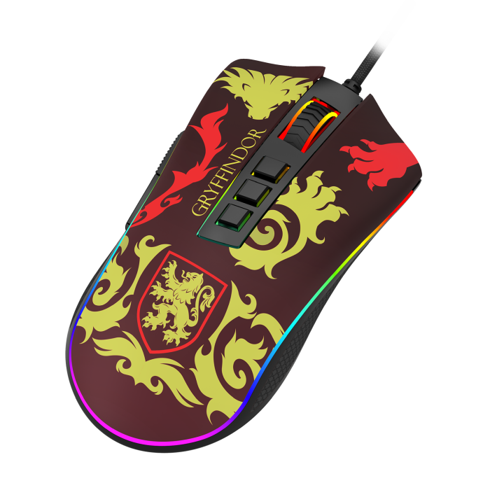Mouse Gamer Redragon Harry Potter Cobra RGB Special Edition Grifinória ...