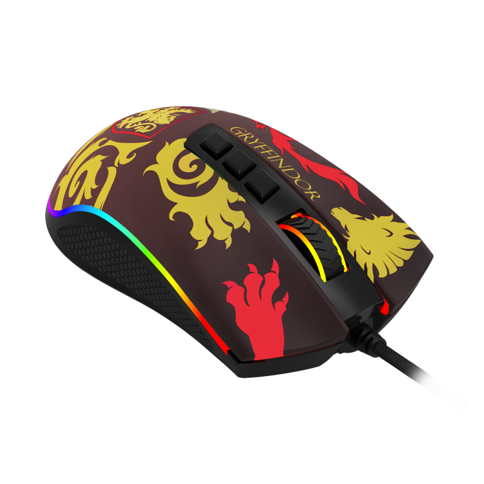 Mouse Gamer Redragon Harry Potter Cobra RGB Special Edition Grifinória ...