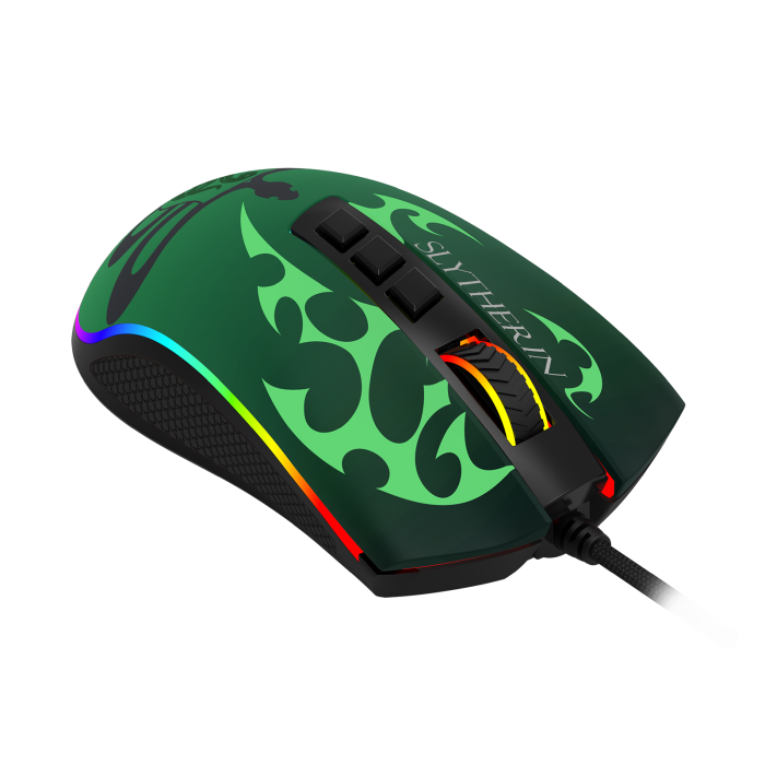 Mouse Gamer Redragon Harry Potter Cobra RGB Special Edition Sonserina ...