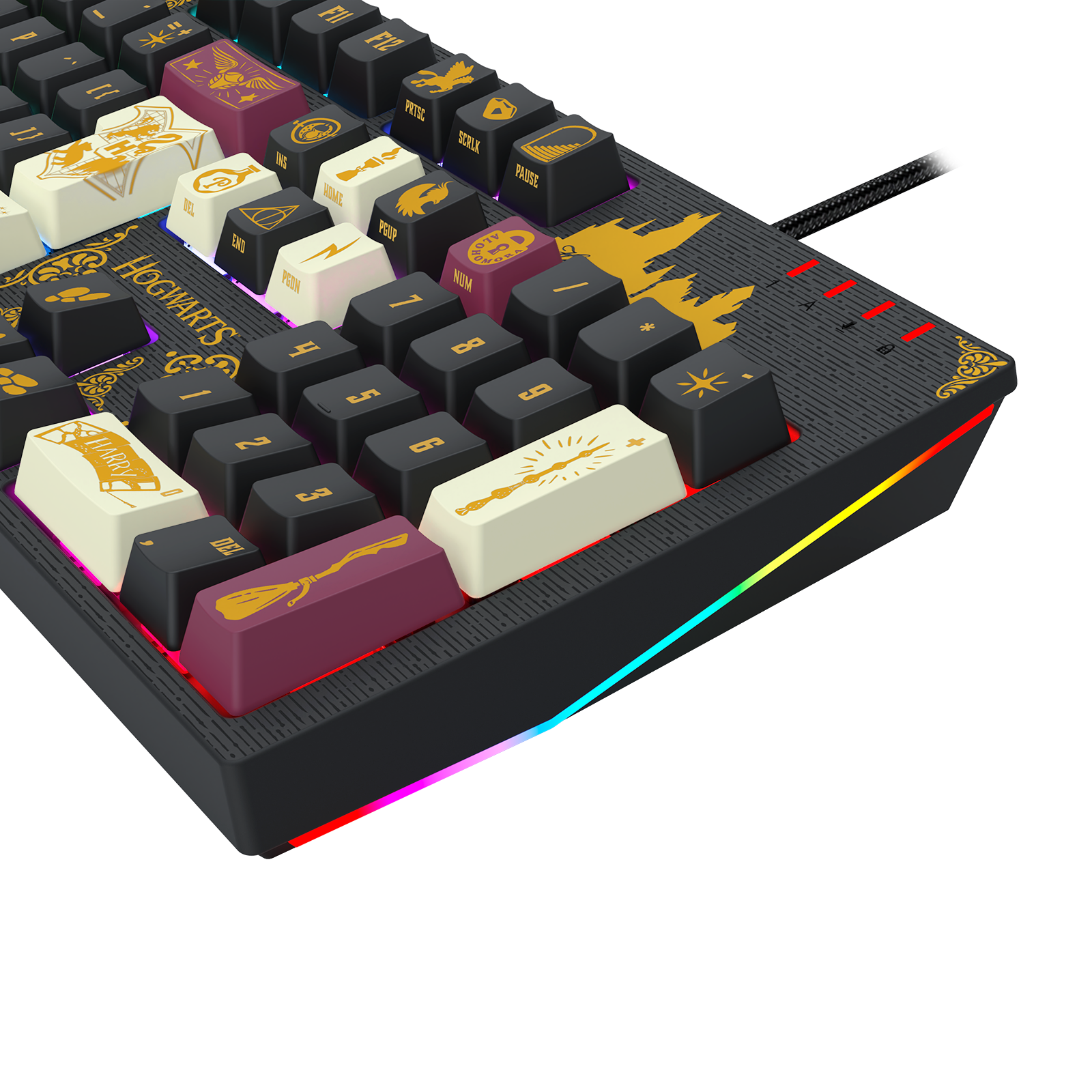 Teclado Mecânico Redragon Harry Potter Hogwart?s Special Edition RGB ...