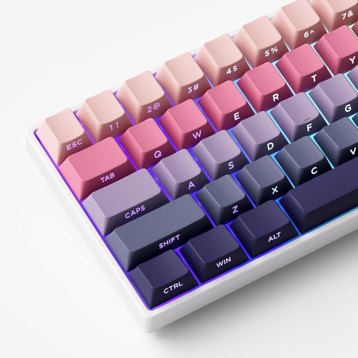 Teclado Magnético Akko x Monsgeek FUN60 Pro SP Phantom Pink 8K Com Fio ...