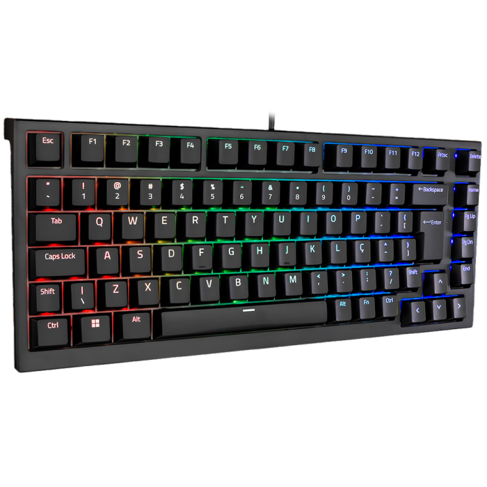 ** OPENBOX ** Teclado Gamer Mecânico Akko MG75 75% Preto - Switch Akko ...