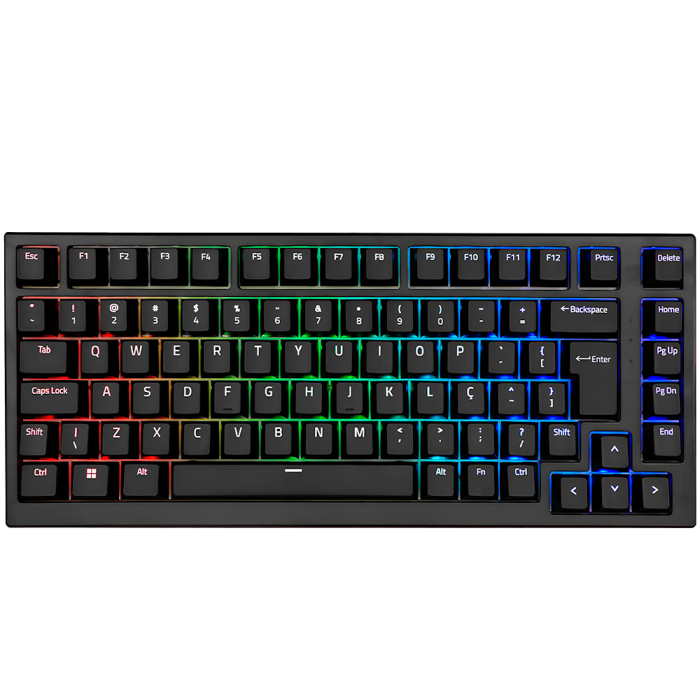 ** OPENBOX ** Teclado Gamer Mecânico Akko MG75 75% Preto - Switch Akko ...