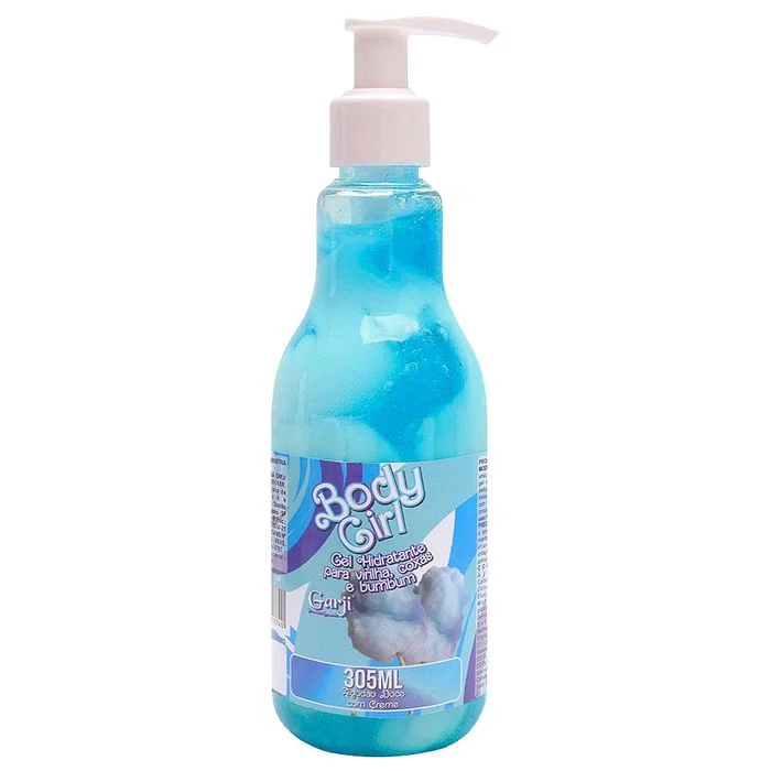 Body Girl Gel Aromatizante Hidratante Beijável 305ml - Morango com ...