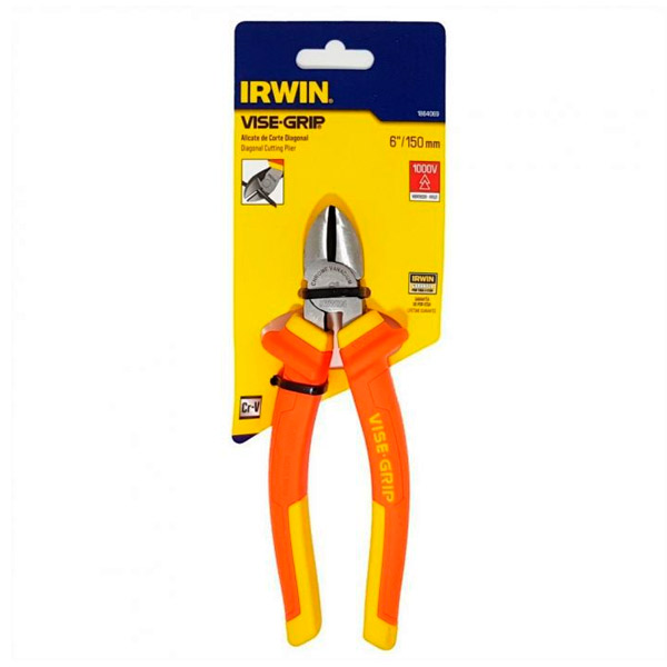 Alicate De Corte Diagonal Isolado 6 Polegadas 1000V VISE-GRIP Irwin