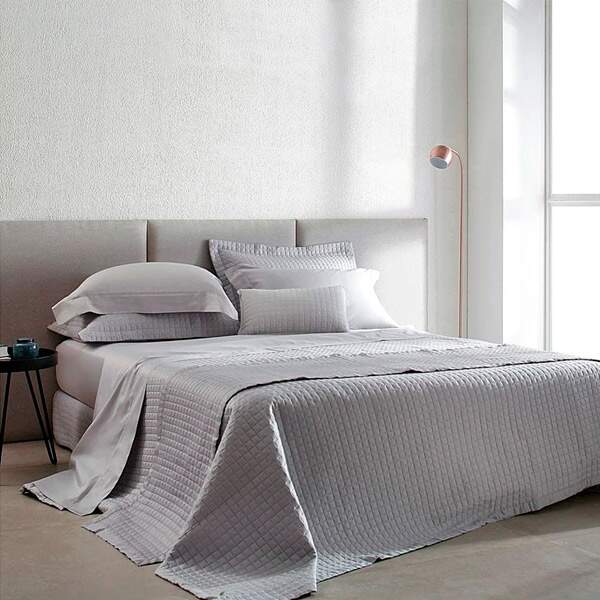 Kit Colcha Queen Buddemeyer Micromatelassado New Colors II Cinza 270F