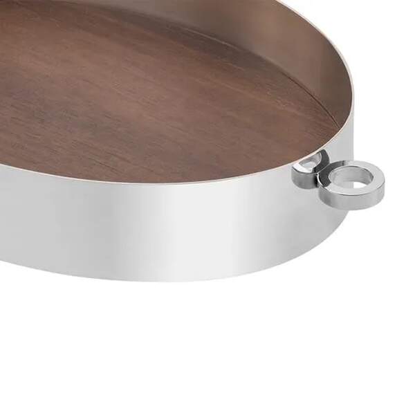 Bandeja St.James Dots 50cm Inox