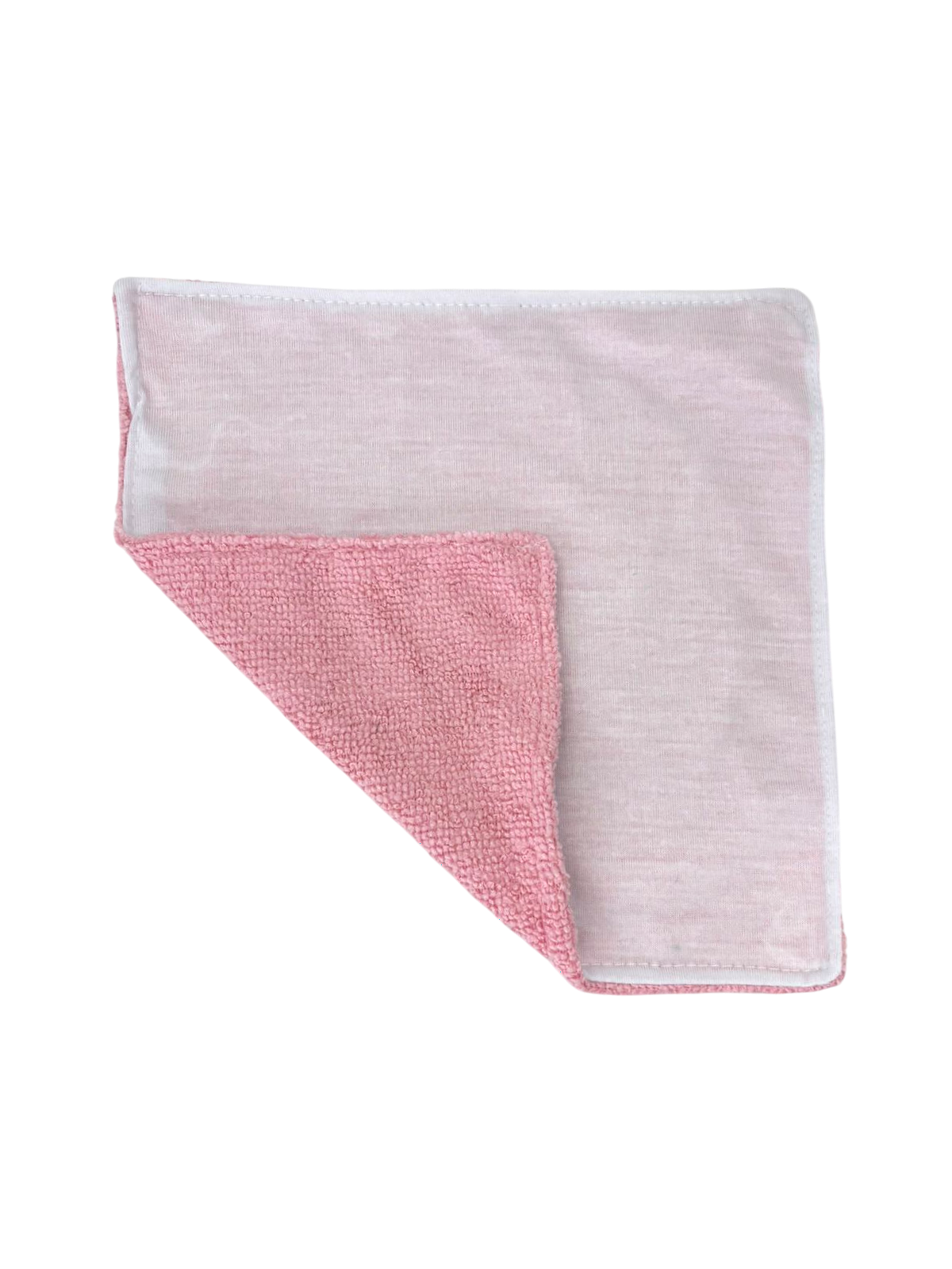 Pano de boca para Bebê Rosa Sublimático - 19x19 - CYBER3 Suprimentos