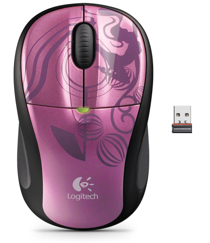 Mouse Logitech Wireless M305 Pink Balance - Arena Bit - Informática