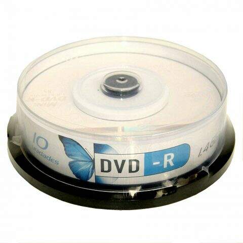 Mídia Mini DVD-R Elgin 1,4GB 8X - Pack c/10 - Arena Bit - Informática