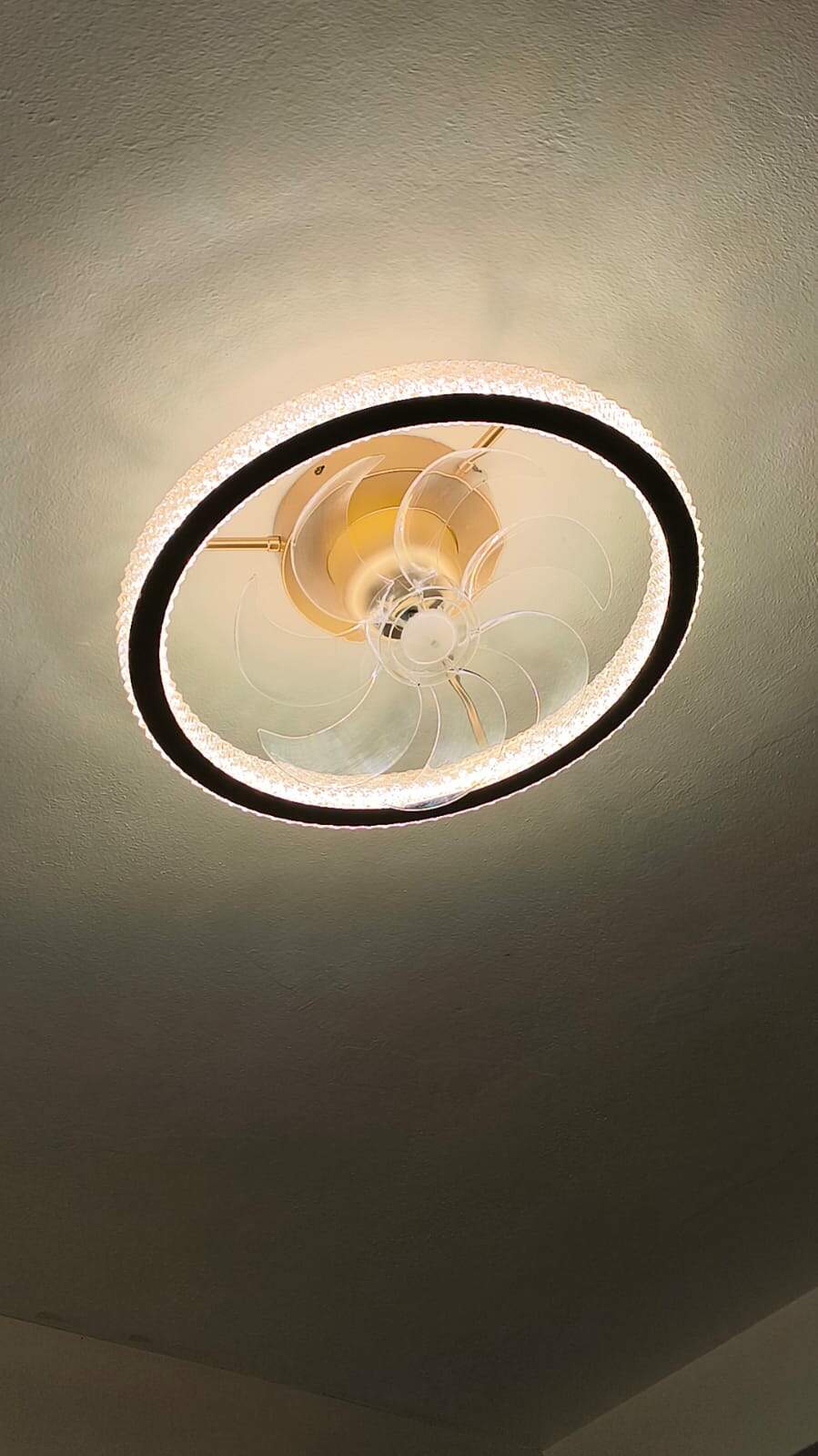 Luminária e Ventilador Orbital AIR PRISMA 40W LED