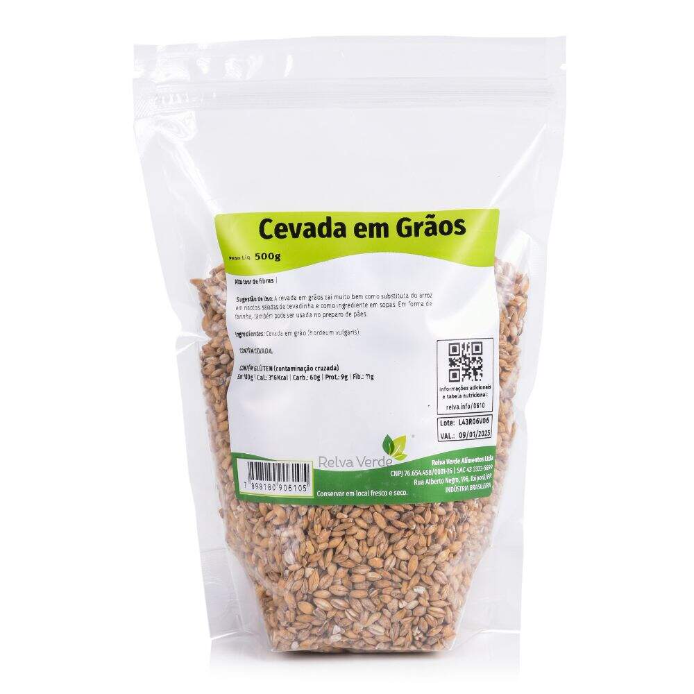 Cevada em Grãos 500g