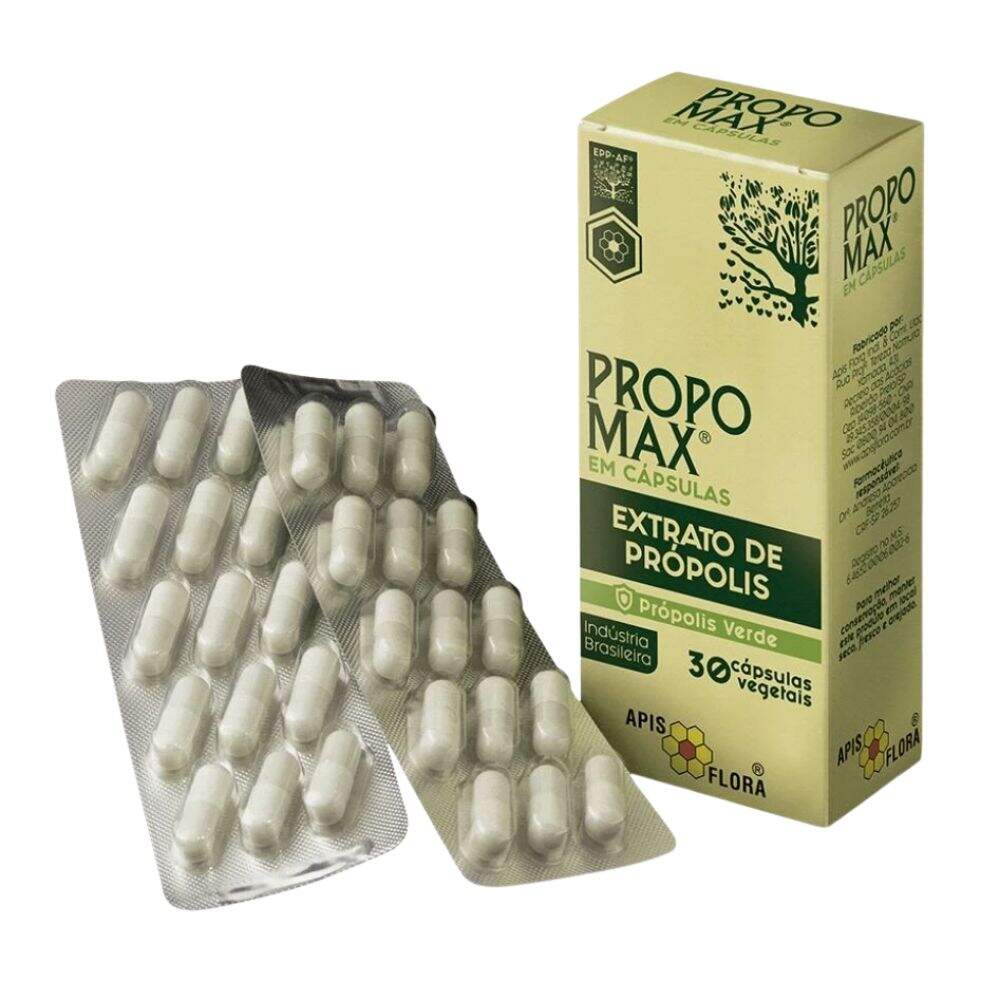 Extrato de Própolis Verde Propomax Apis Flora 30 cápsulas