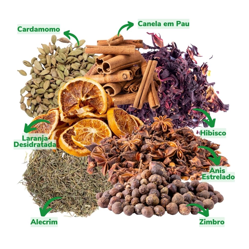 Kit para Gin Tônica Cor e Sabor