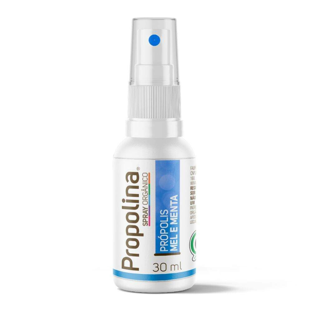 Propolina Própolis e Mel Orgânico Sabor Menta Spray Breyer 30ml