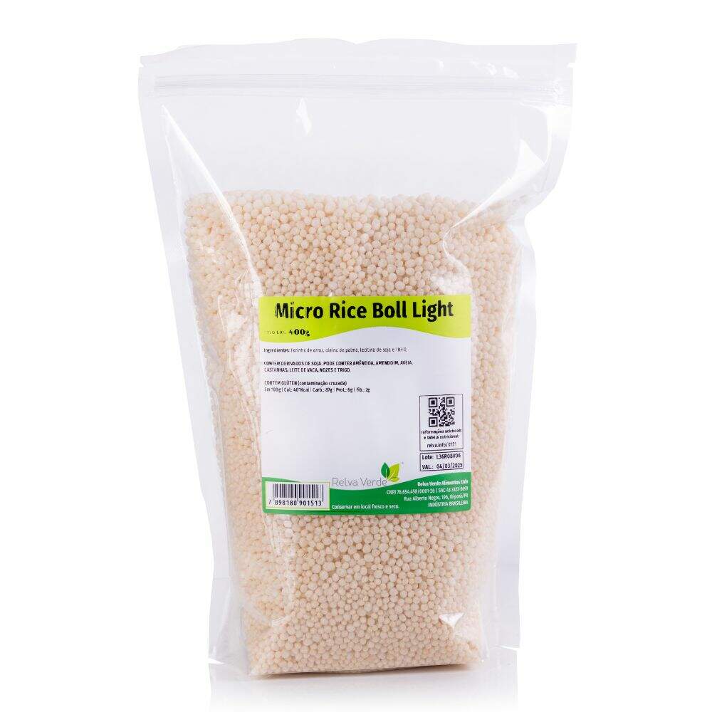 Micro Rice Boll Light (Esferas de Arroz) 400g