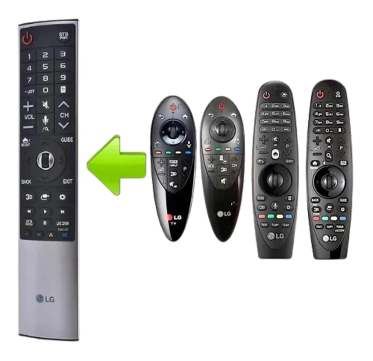 Controle remoto MAGIC LG TV 49UF7700 AN-MR700 original - Servtel Celular