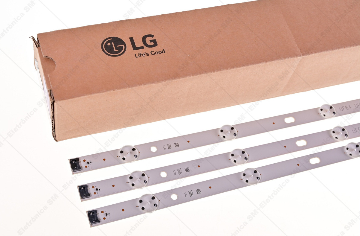 Kit Completo Barra De Led LG 43uh6100 Novo - Servtel Celular