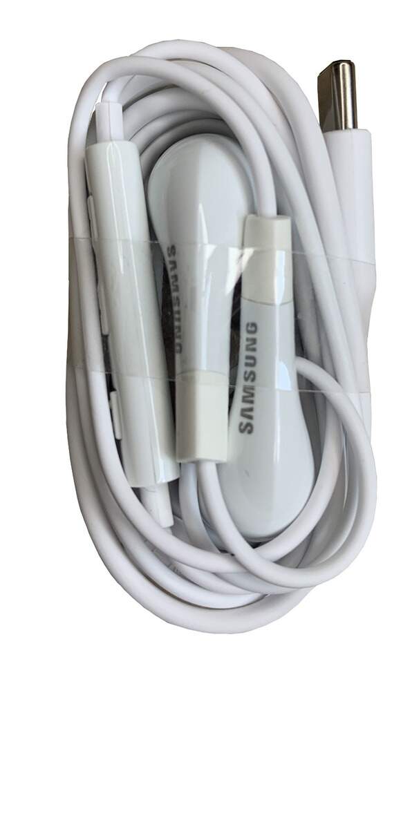 Fone De Ouvido Tipo C Branco Samsung S20 Ultra Original