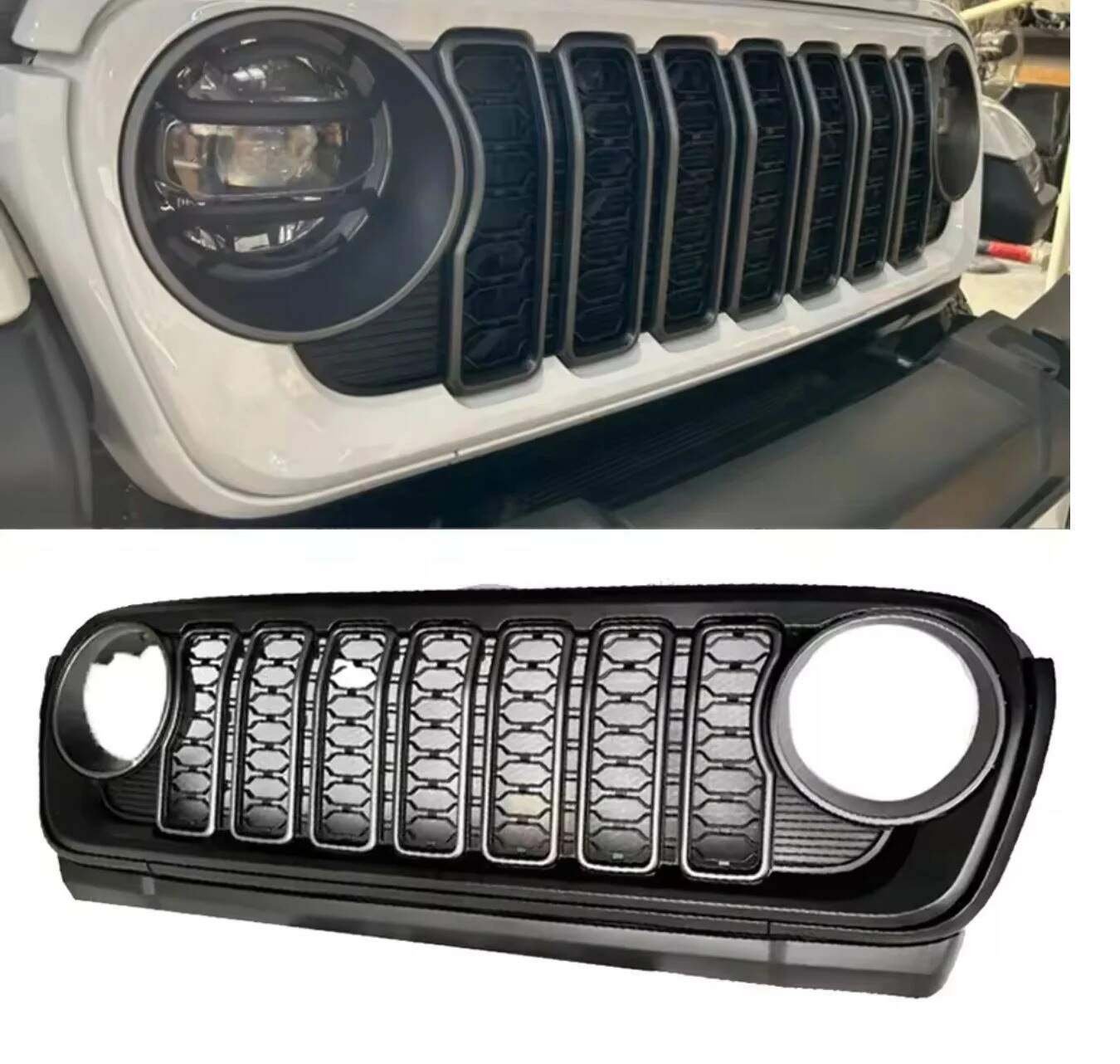 Grade Central Wrangler JL JLU 2019-2025, e Gladiator JT 2020-2025