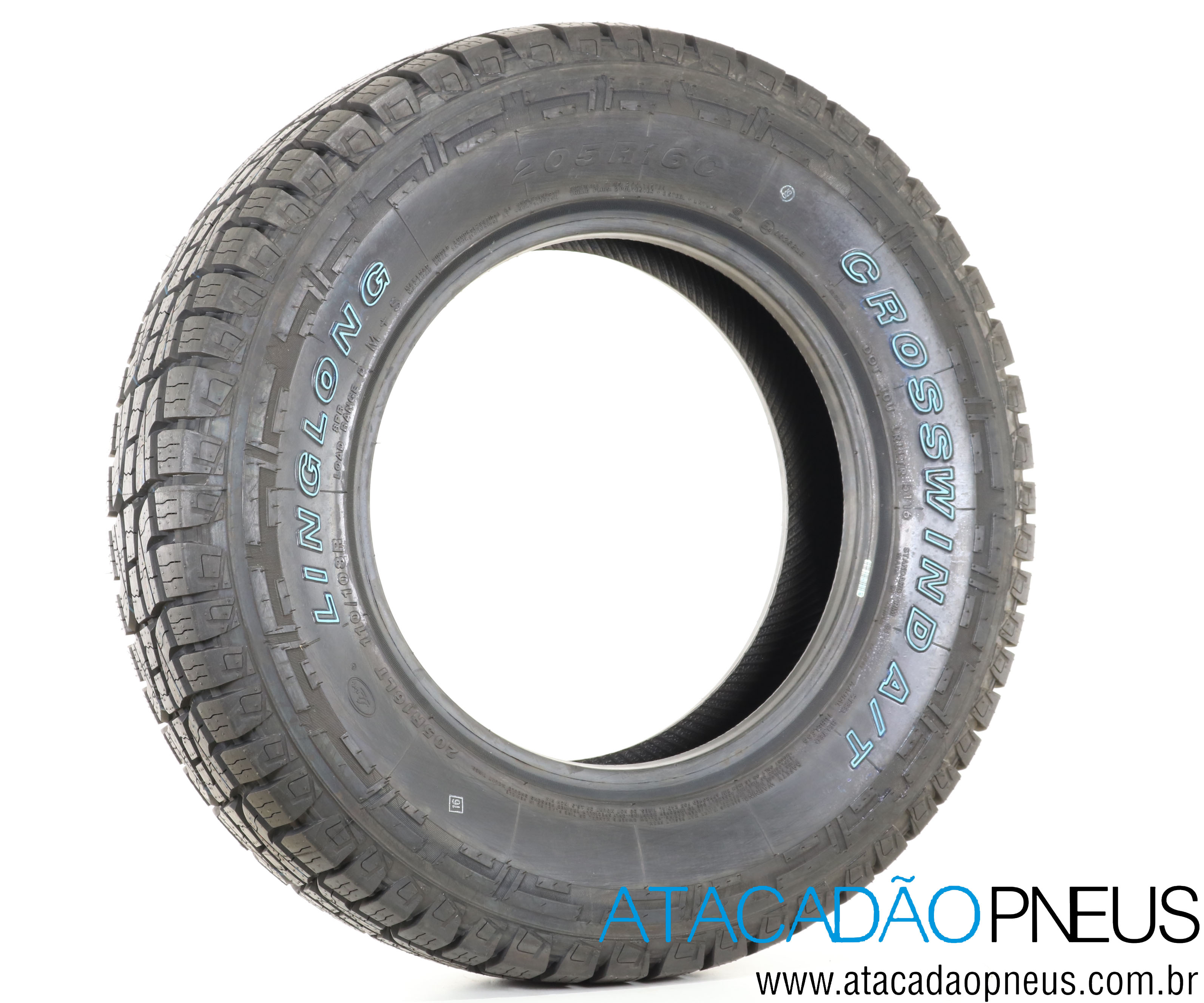 Pneu Aro 16 Linglong 205R16 LT 8PR 110/108R Crosswind A/T - Atacadão ...
