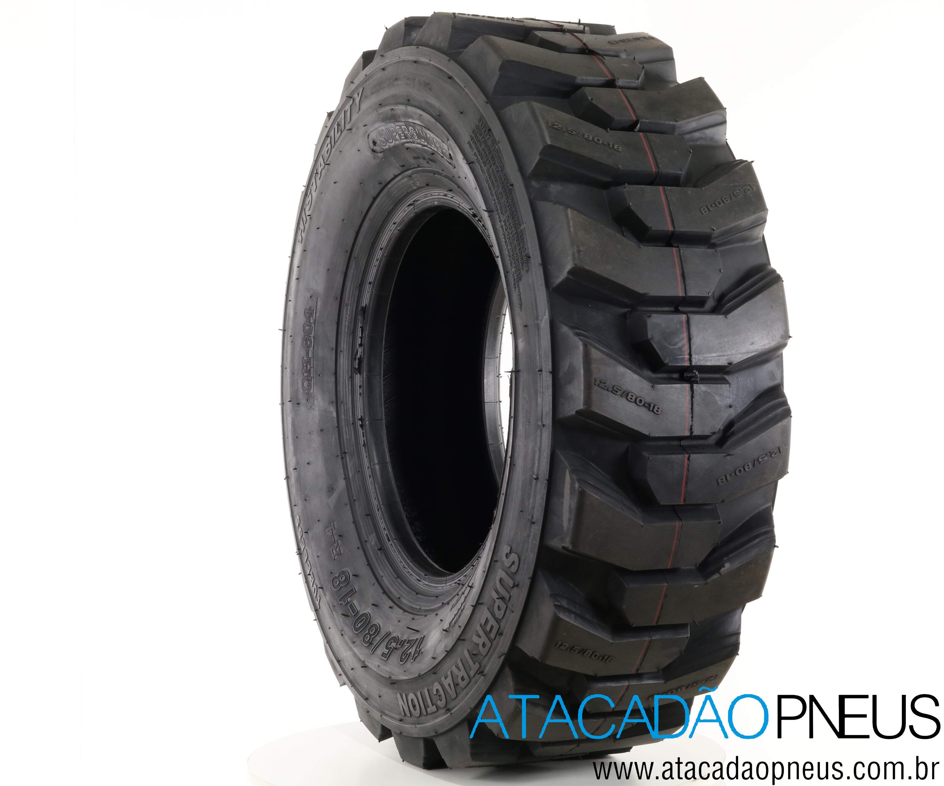Pneu Aro 18 Superguider/Forerunner 12.5/80-18 16PR R4 QH604 - Atacadão Pneus | Economize ...