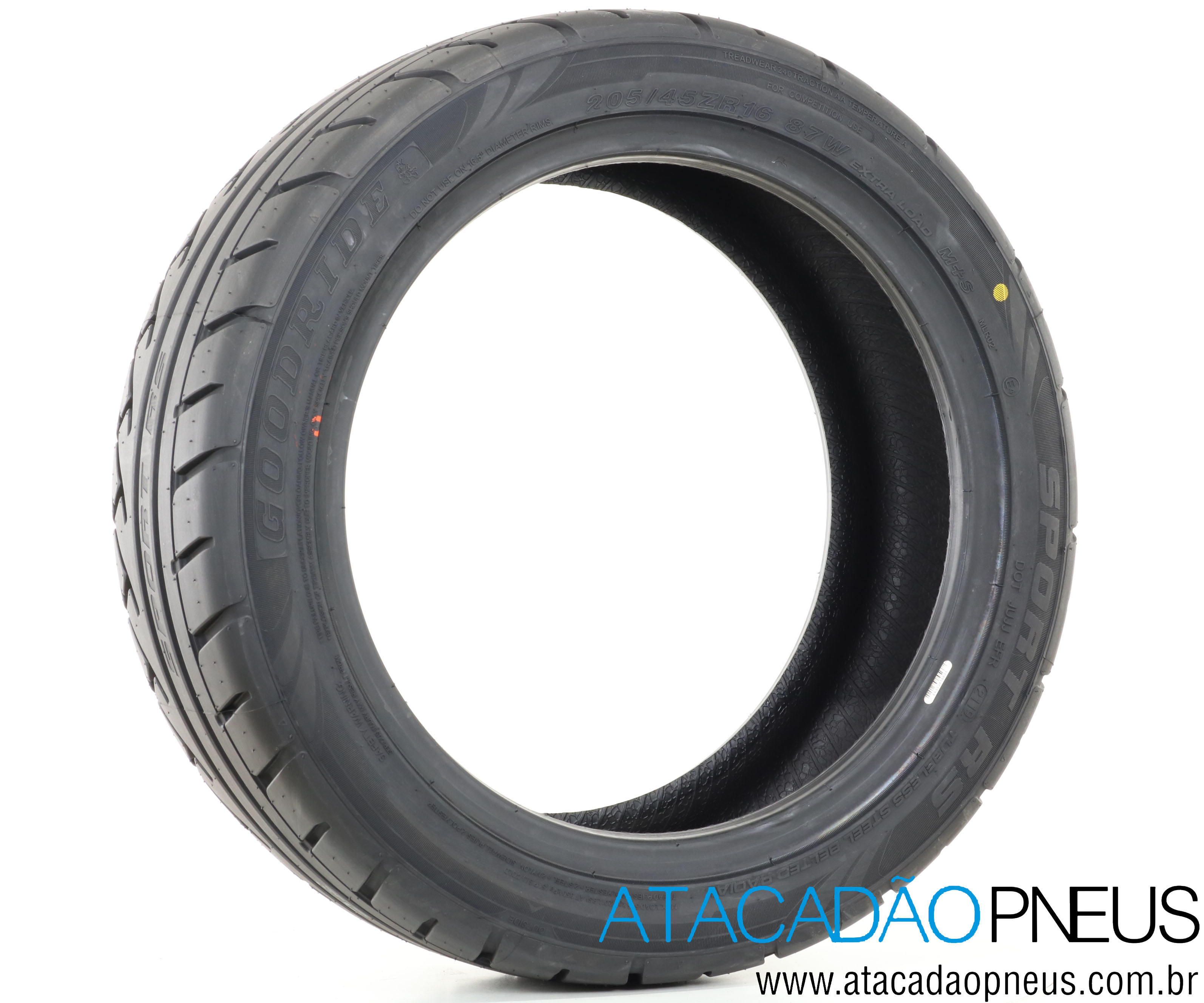 Pneu Aro 16 Goodride 205/45R16 87W Sport RS Extra Load (Competição ...