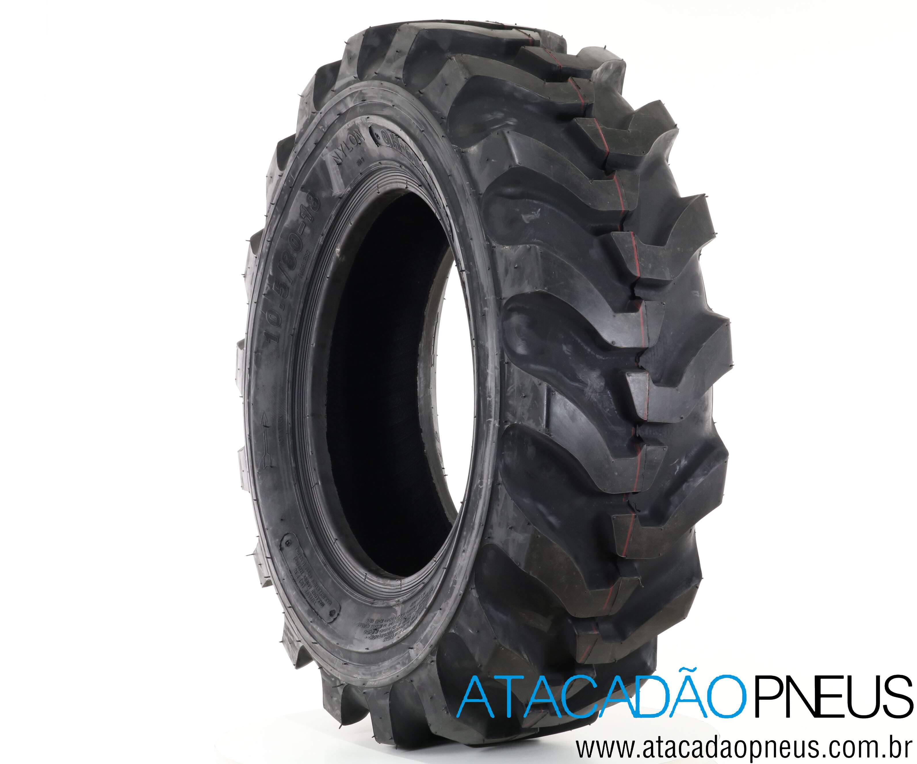 Oferta Imbatível |Pneu Aro 18 Superguider 10.5/80-18 12PR TL R-4 QH603