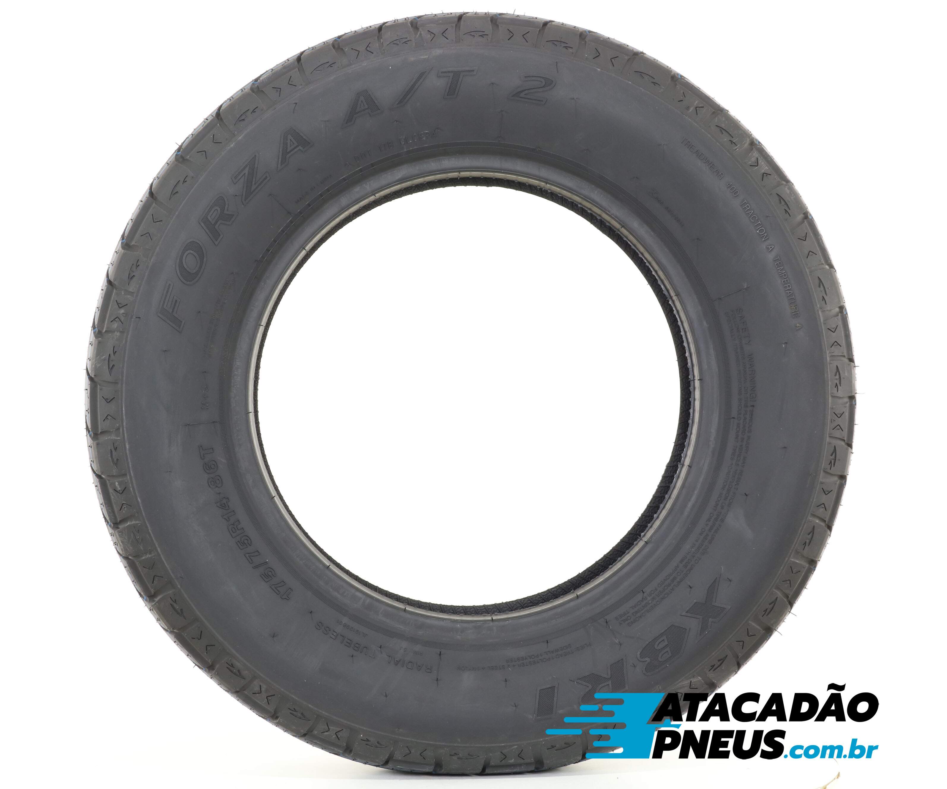 Oferta Imbatível | Pneu Aro 14 Xbri 175/75R14 86T Forza A/T2