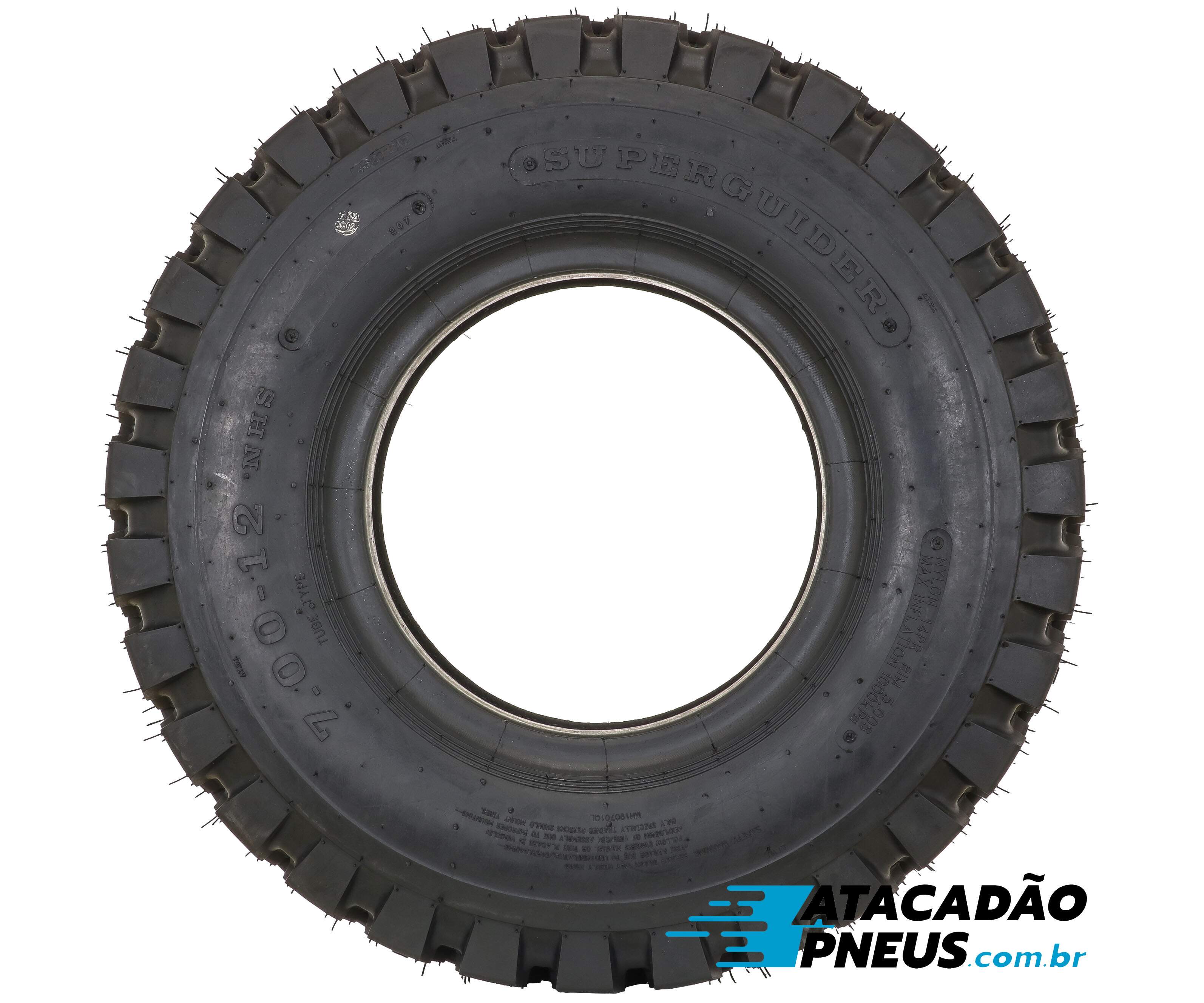 Oferta Imbatível | Pneu Aro 12 Superguider 7.00-12 14PR TTF QH207