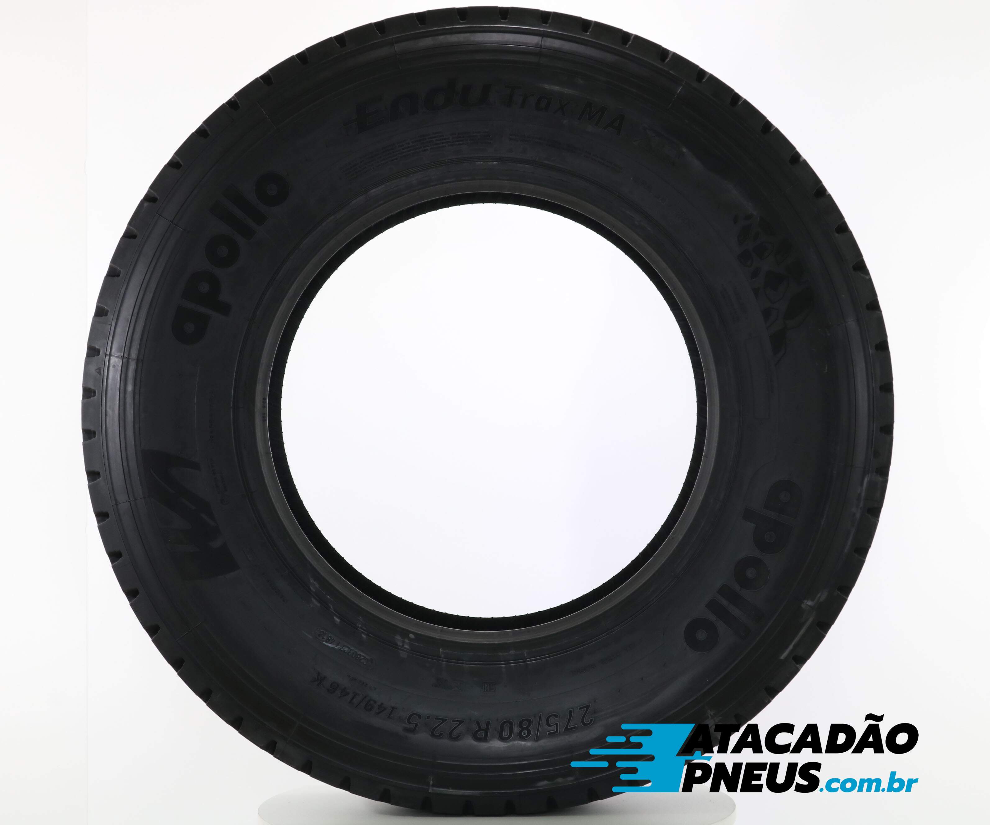 Pneu Aro 22,5 Apollo 275/80R22,5 149/146K Endutrax MA SII (Misto/Liso)