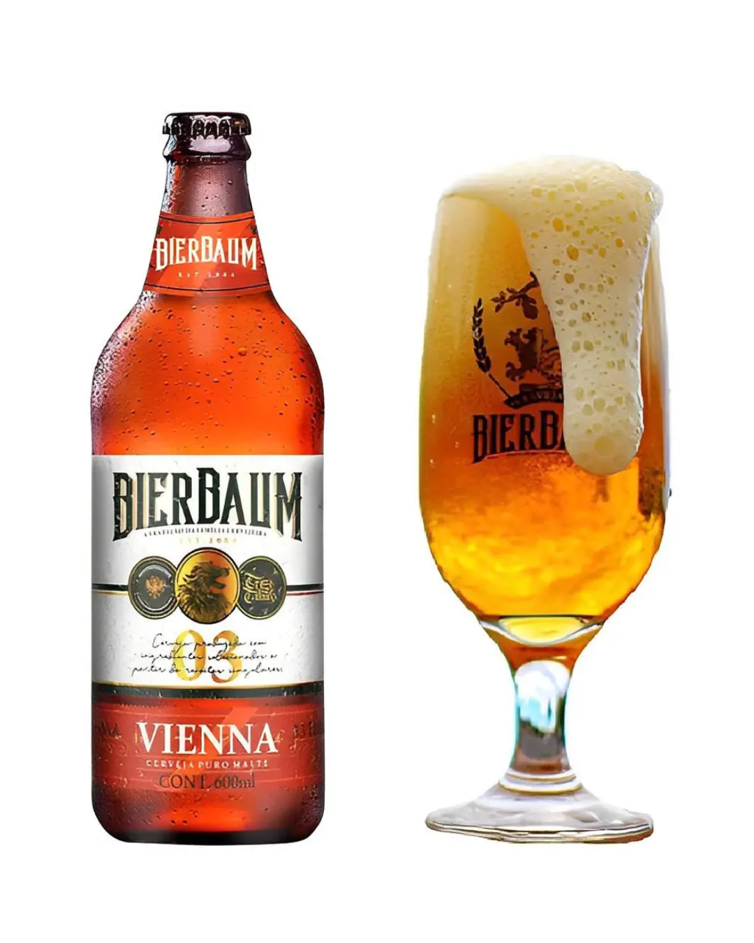 Cerveja Bierbaum Vienna Maltada & Lupulada 600ml - Empório do Paraiso