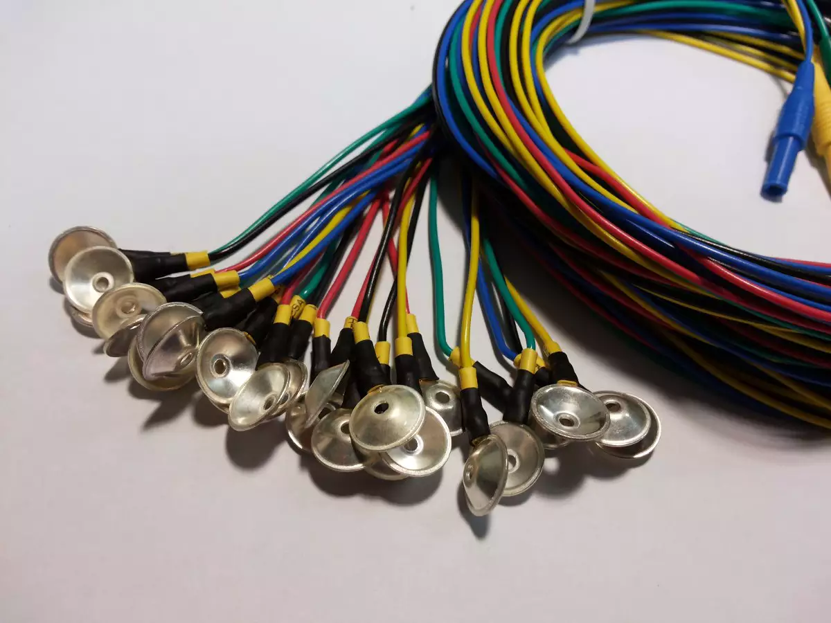 Eletrodo para uso EEG Prata c/25 unidades - B7 MEDICAL SUPPLIES