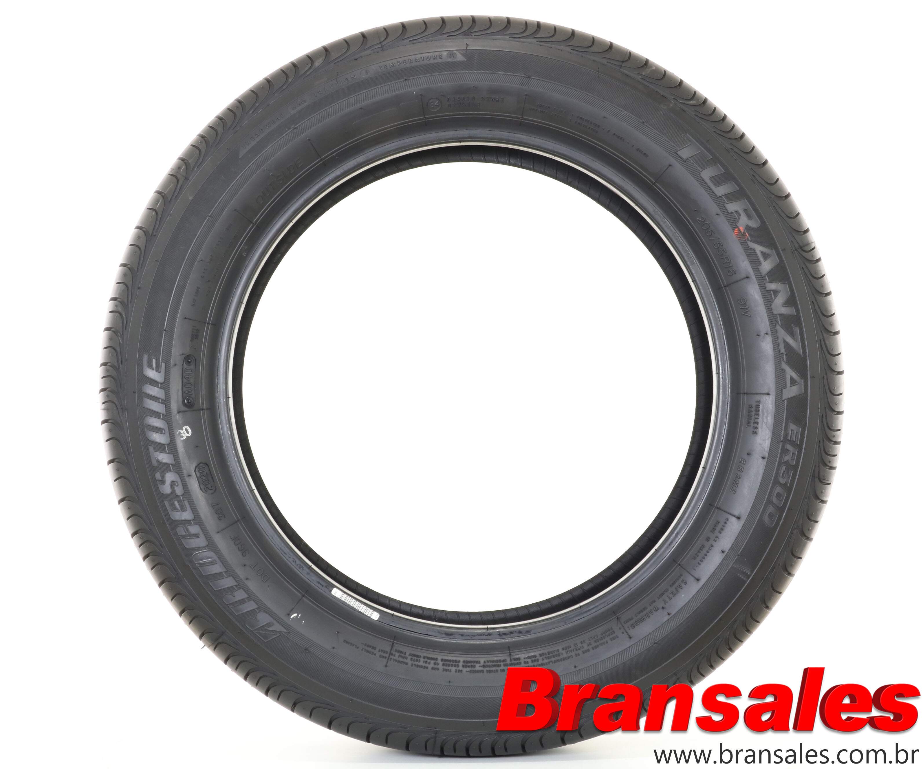 PNEU 205/55 R16 91V TURANZA ER300(Orig.corolla/civic/golf/astra/vectra/sandero stepway ...