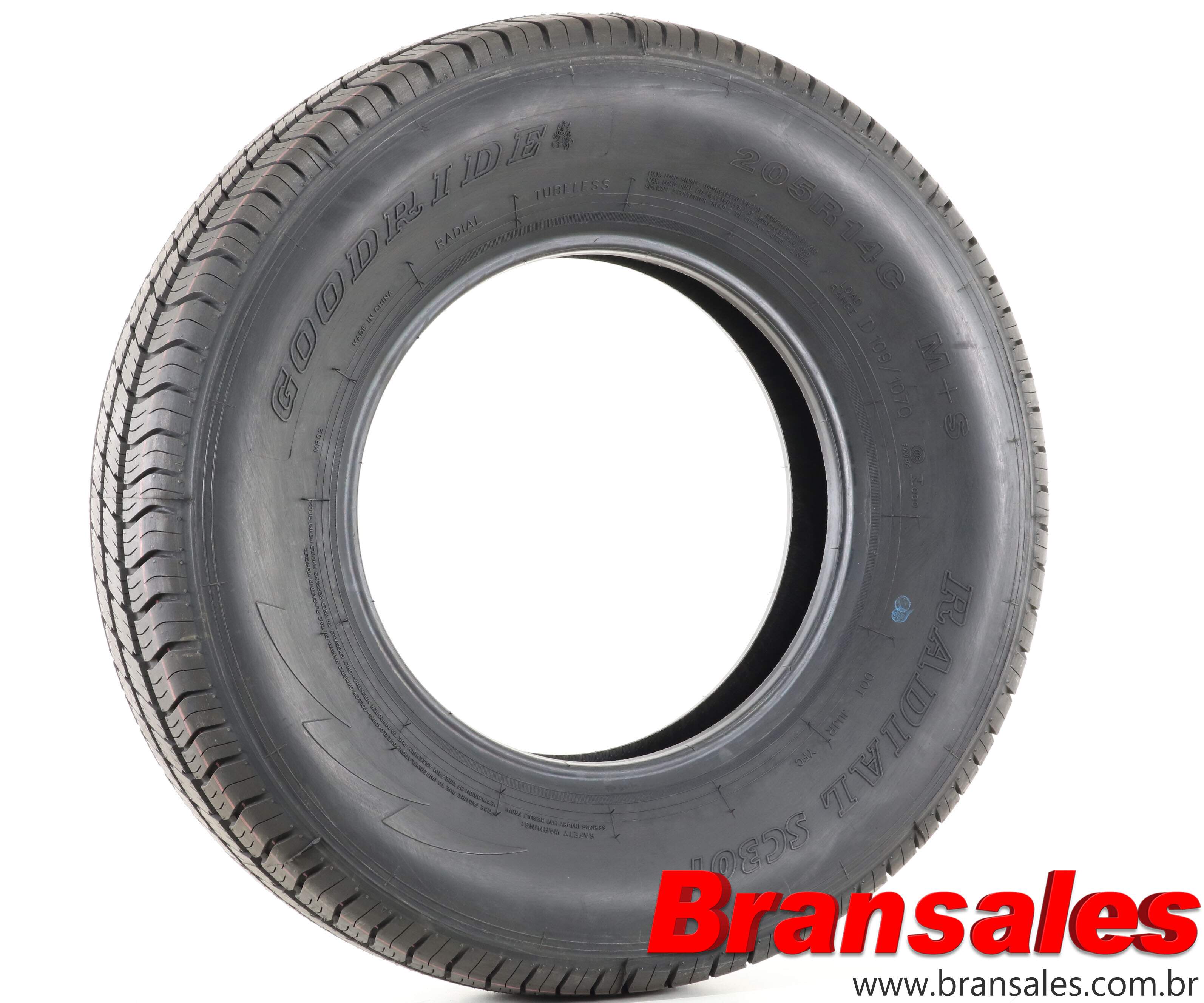 PNEU 205 R14C 109/107 Q SC301 GOODRIDE - Bransales Pneus