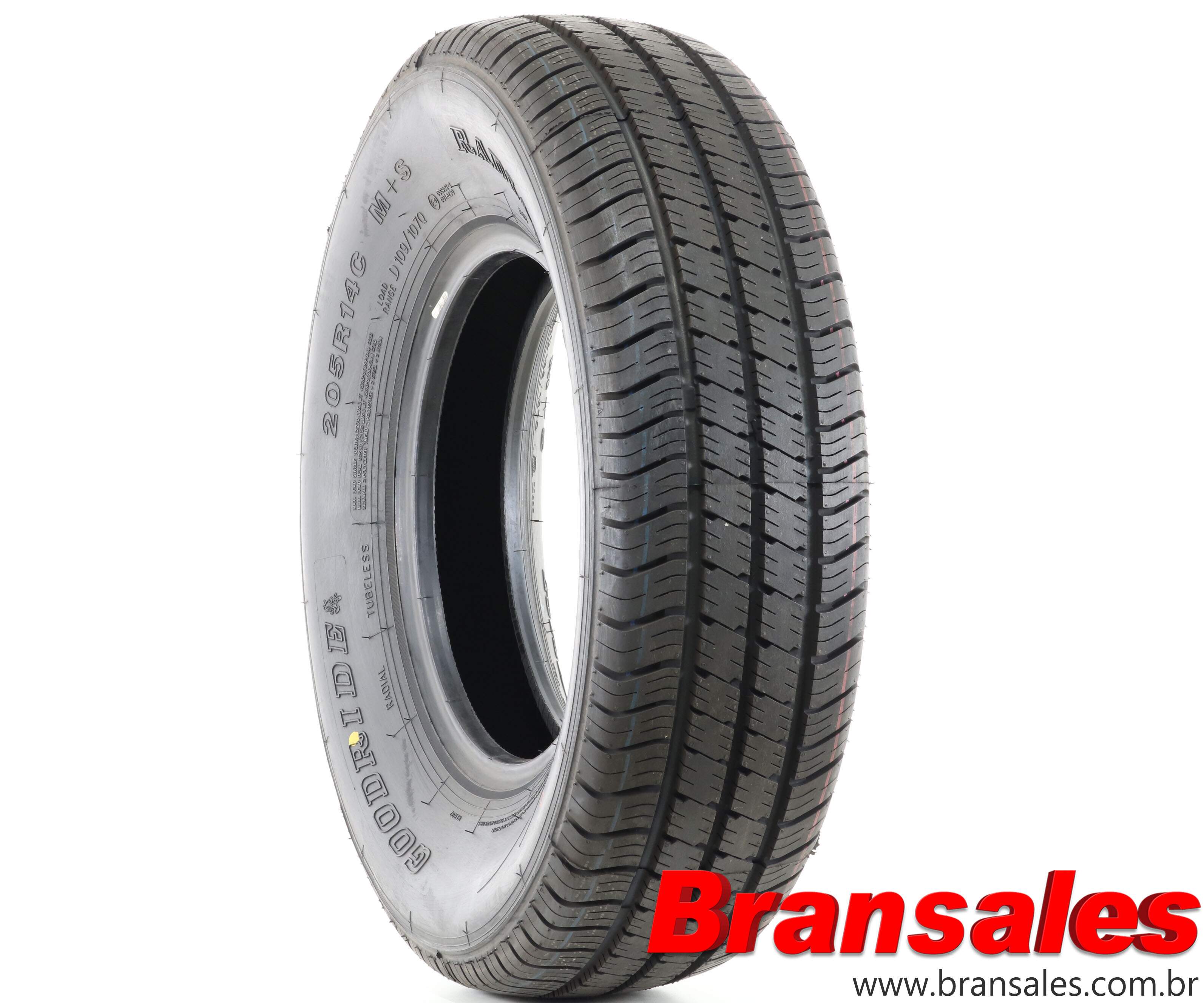 PNEU 205 R14C 109/107 Q SC301 GOODRIDE - Bransales Pneus