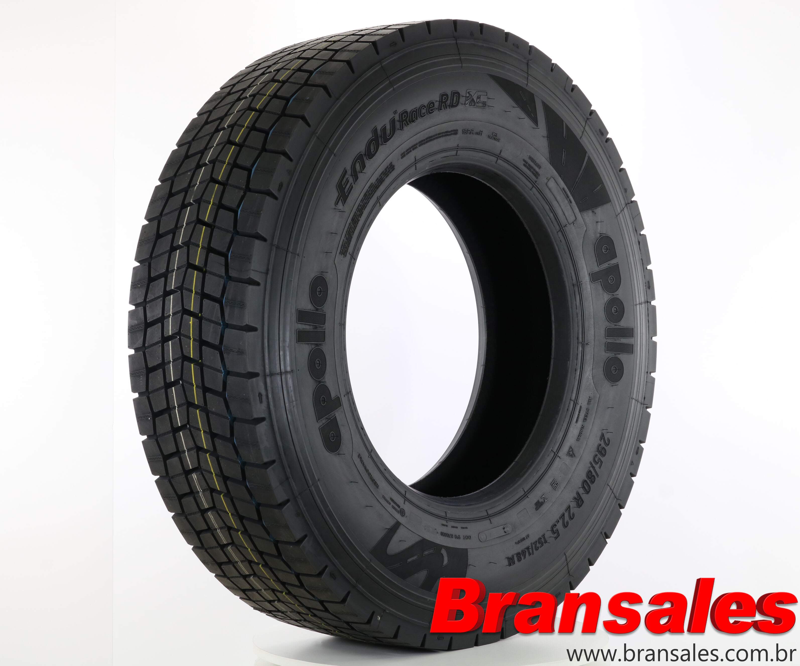 PNEU 295/80 R22,5 152/148M ENDURACE RD (BORRACHUDO REGIONAL) APOLLO ...