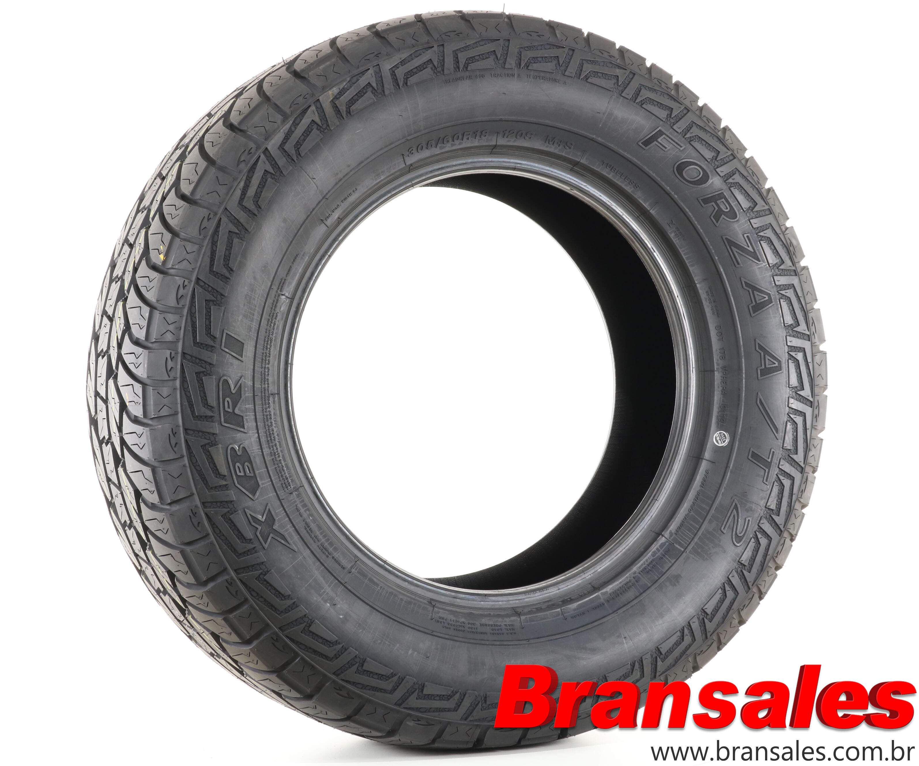 Pneu Aro 18 Xbri 305/60R18 120S Forza A/T 2 - Bransales Pneus