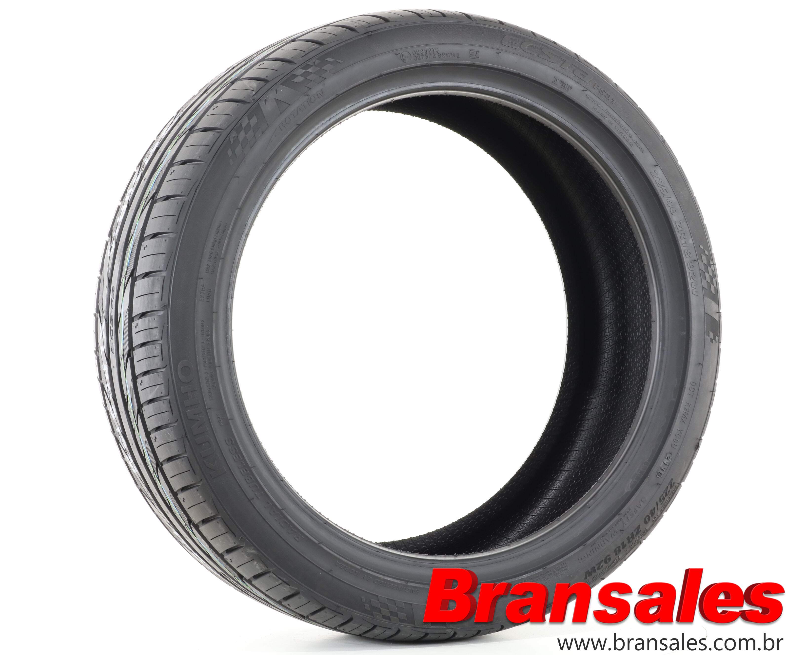 Pneu Aro 18 Kumho 225/40R18 92W PS31 - Bransales Pneus