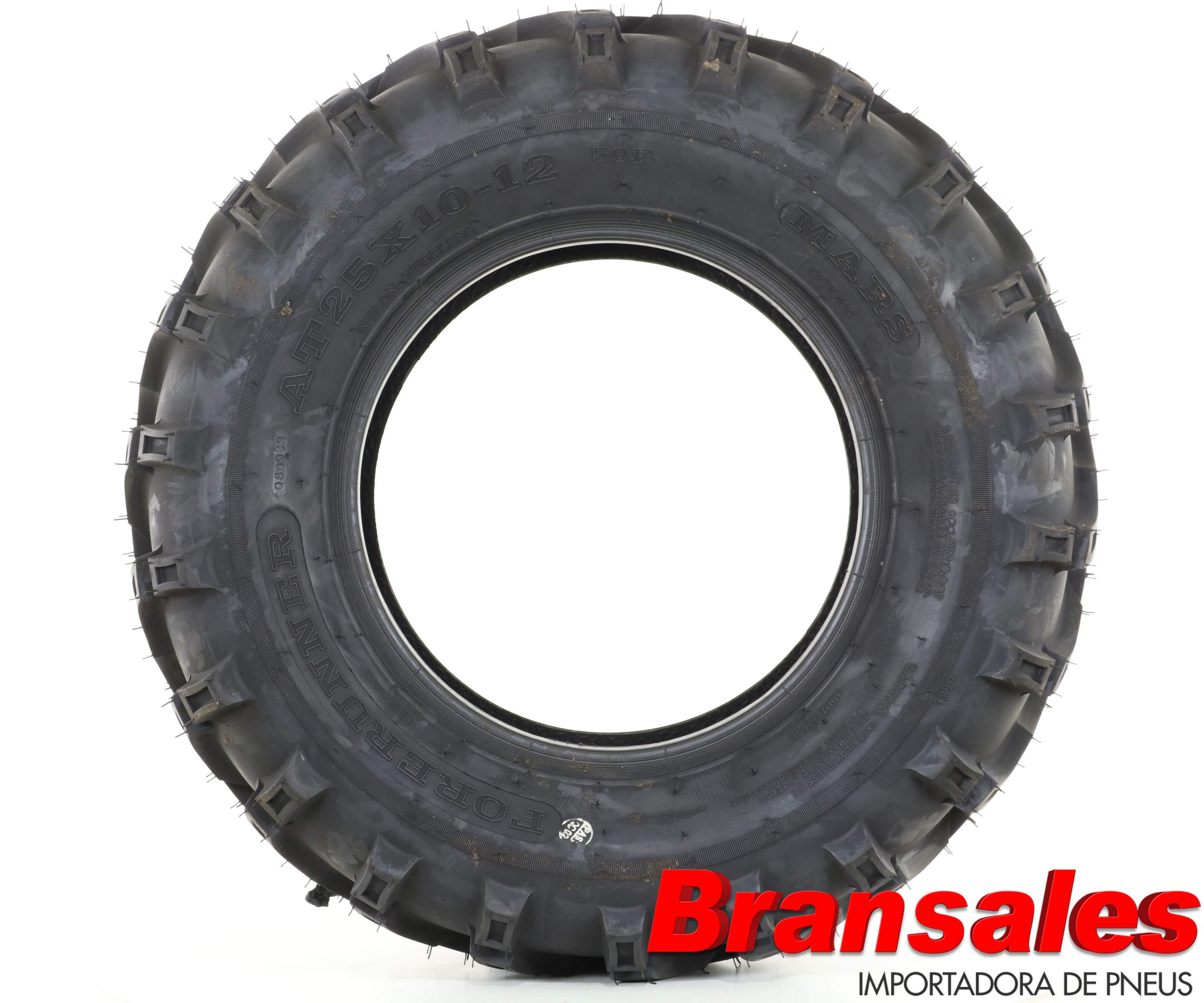 PNEU 25X10 -12 6PR MARS TL (QUADRICICLO OFF-ROAD) FORERUNNER - Bransales Pneus