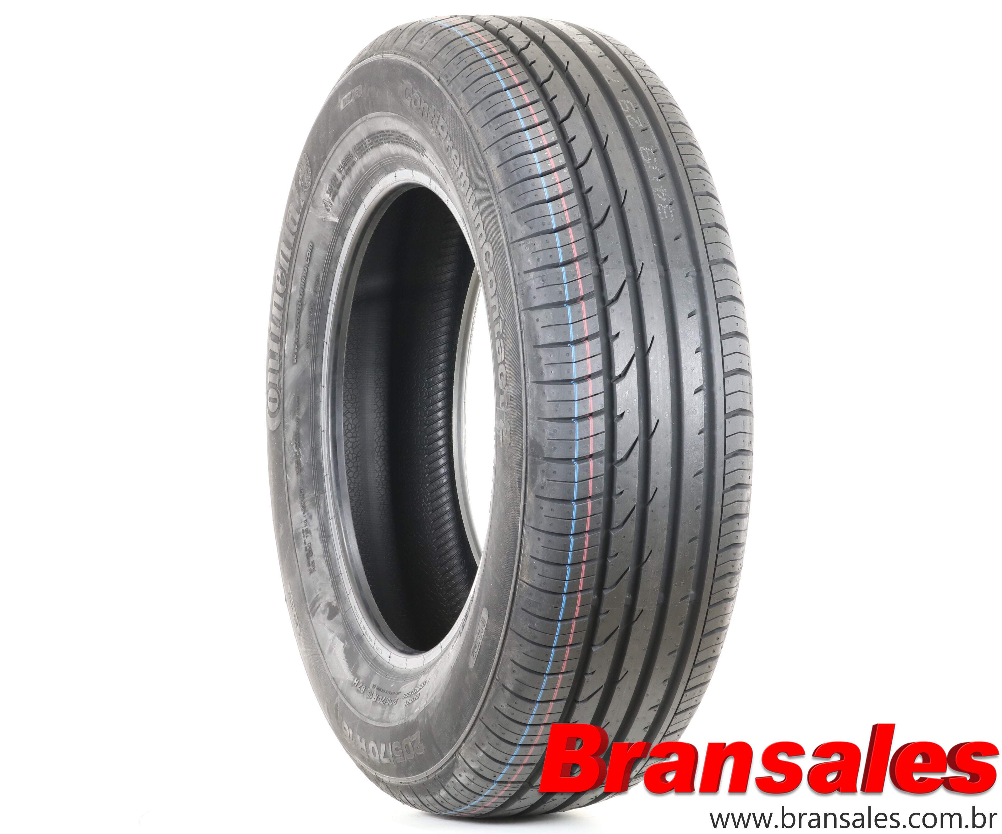 Pneu Aro 16 Continental 205/70R16 97H ContiPremiumContact 2 (Tracker ...