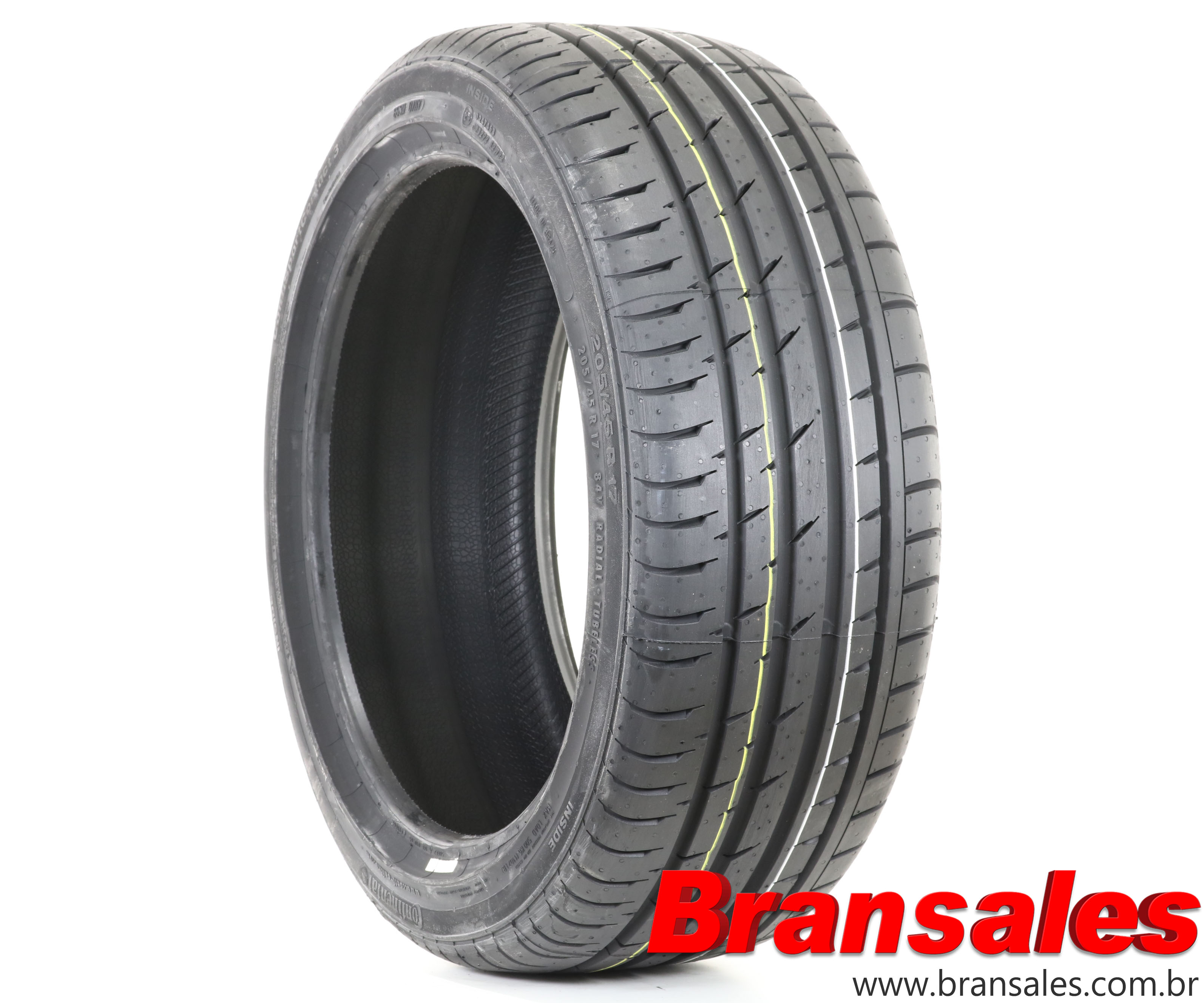 PNEU 205/45 R17 84V FR CONTISPORTCONTACT 3 (SANDERO RS) CONTINENTAL ...