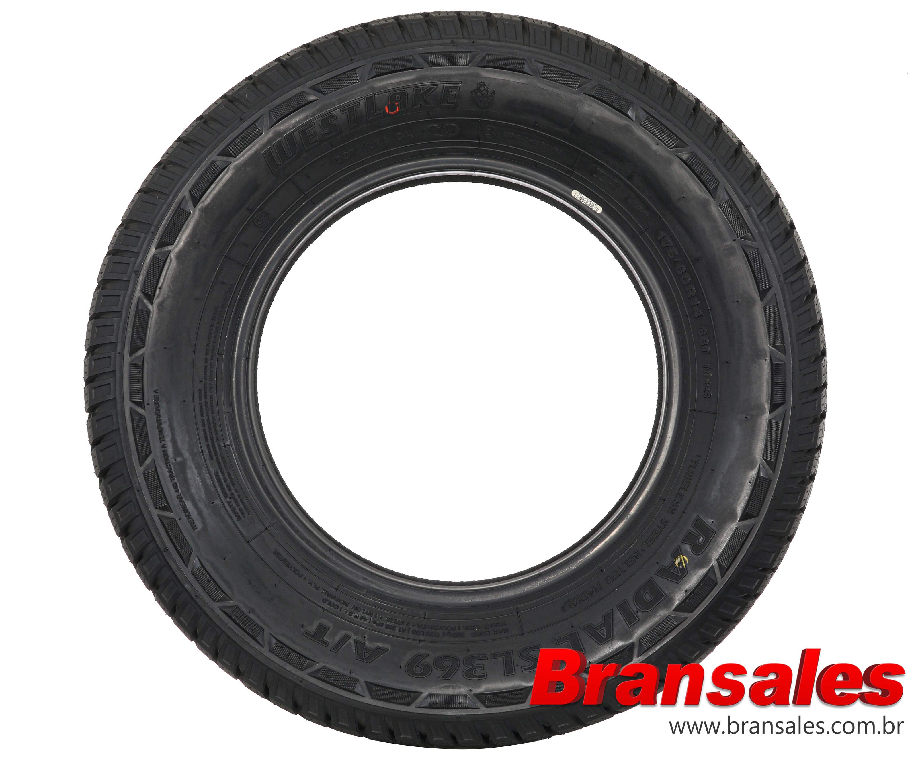 Pneu Aro 14 Westlake 175/80R14 88T SL369 A/T - Bransales Pneus