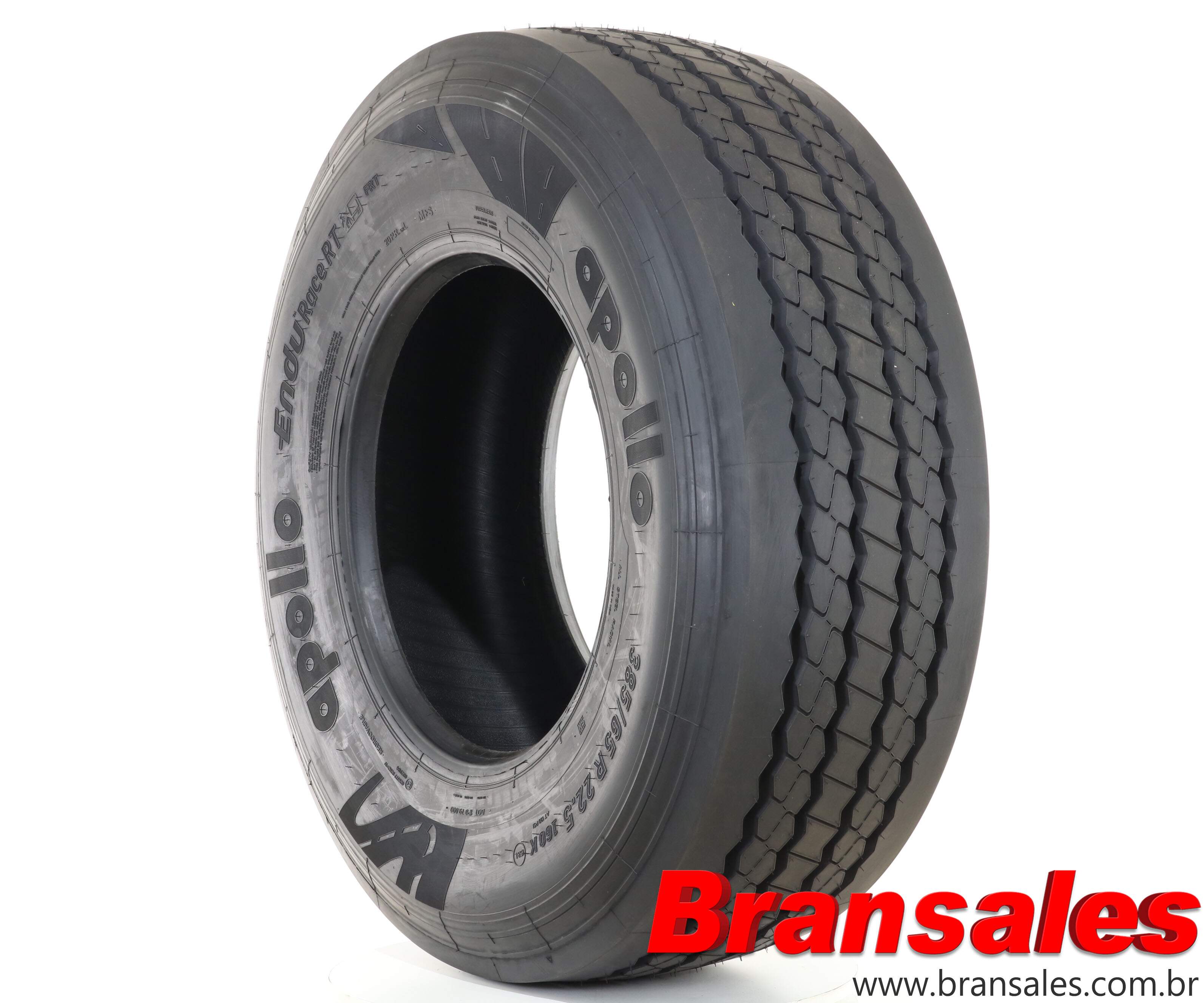 PNEU 385/65 R22,5 160K 20PR ENDURACE RT (LISO 15,9MM) APOLLO - Bransales Pneus