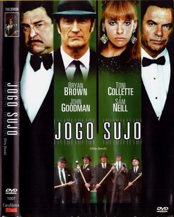 DVD Filme Jogo Sujo - SEMI NOVO REVISADO