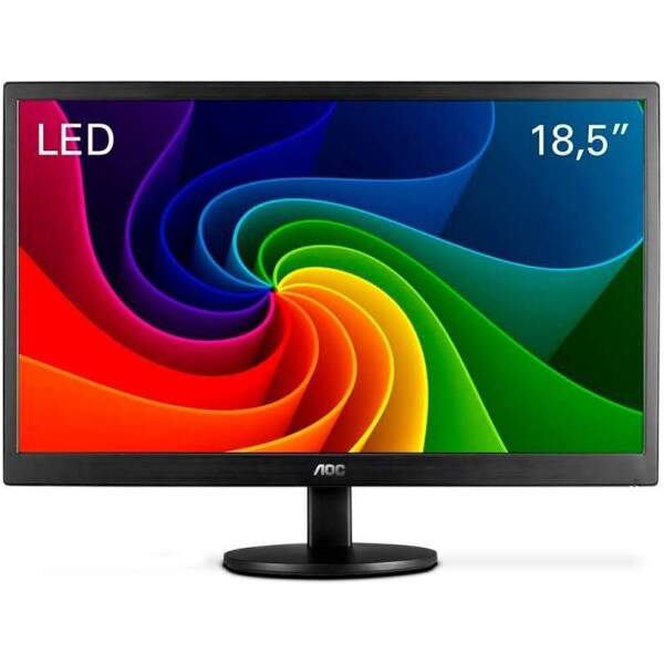 Monitor AOC LED 18.5\" HDMI/VGA, 5ms - E970SWHNL