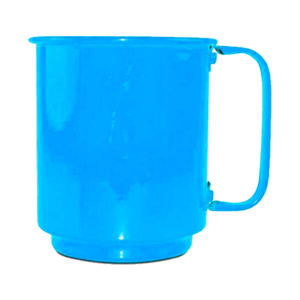 Caneca de Alumínio para Sublimação na cor Azul - 500ml