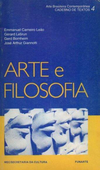 Arte E Filosofia - Arte Brasileira Contemporânea Caderno De Textos 4 ...