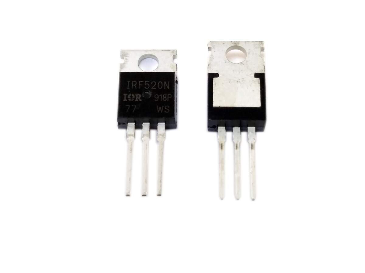 TRANSISTOR IRF520 MOSFET 250V 15A Semicondutor